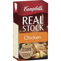 Campbell's Real Stock Chicken Liquid Stock 500ml | Woolworths