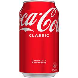 Coca-cola Can 375ml | Woolworths Coca-cola Can 375ml | Woolworths