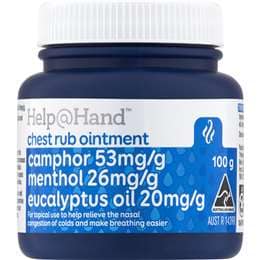 Help@hand Chest Rub 100g | Woolworths