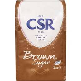 Csr Brown Sugar 1kg | Woolworths