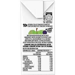 Prima No Added Sugar Drink Apple Blackcurrant 6 X200ml | Woolworths