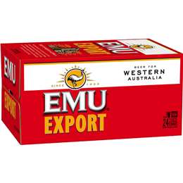 Emu Export Lager Bottle 375ml | Woolworths