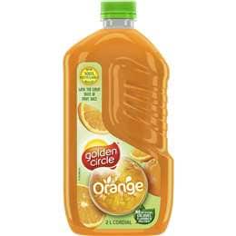 Golden Circle Cordials Orange Cordial 2l | Woolworths