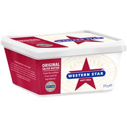 Western Star Original Butter Tub 375g | Woolworths