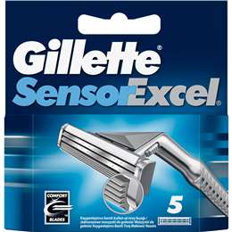 Gillette Sensor Excel Shaving Razor Blade Refill 10 Pack | Woolworths