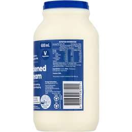 Woolworths Thickened Cream 600ml | Woolworths