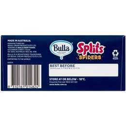 Bulla Splits Spider 10 Pack | Woolworths