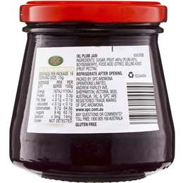Ixl Plum Jam 250g | Woolworths