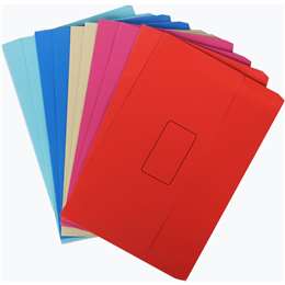 Paperclick Document Folder Assorted 10 Pack | Woolworths