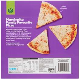 Woolworths Margherita Family Pizza 470g | Woolworths