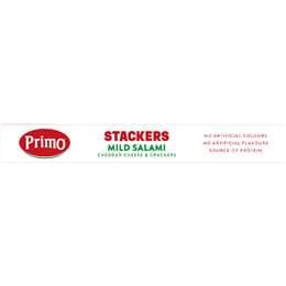 Primo Stackers Mild Salami Cheese And Crackers 50g | Woolworths