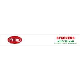 Primo Stackers Mild Salami Cheese And Crackers 50g | Woolworths