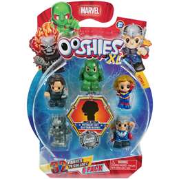 Marvel Ooshies Xl Assorted 6 Pack | Woolworths