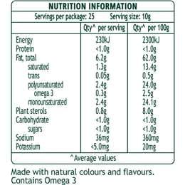 Flora Proactiv Cholesterol Lowering Margarine Spread Original 250g ...