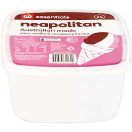 Woolworths Neapolitan Ice Cream 2l | Woolworths