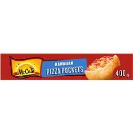 Mccain Pizza Pocket Snacks Hawaiian 4 Pack | Woolworths