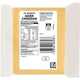 Thomas Dux Aged Cheddar 24 Months 200g | Woolworths