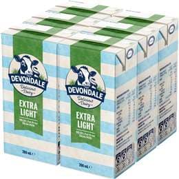 Devondale Skim Milk Long Life Uht Milk 200ml X 6 Pack | Woolworths