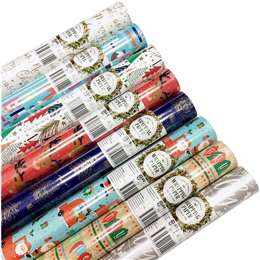 Christmas Wrapping Paper 12m Assorted Each | Woolworths