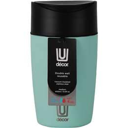 Decor Double Wall Reusable Stainless Steel Flask Assorted 400ml ...