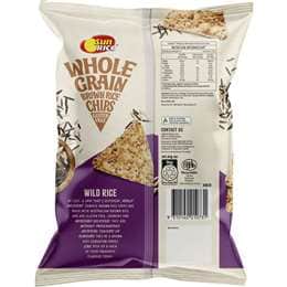 Sunrice Brown Rice Chips Wild Rice 150g | Woolworths
