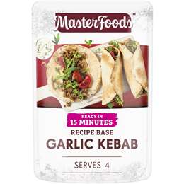 Masterfoods Recipe Base Garlic Kebab 175g | Woolworths