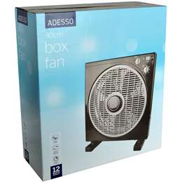 Adesso Box Fan 30cm Each | Woolworths