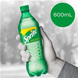 Sprite Lemonade Soft Drink Bottle 600mL | Woolworths