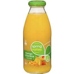 Spring Valley Juice Mango Banana Bottle Mango & Banana 375ml | Woolworths