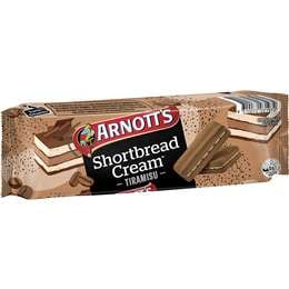 Arnott's Shortbread Cream Biscuits Tiramisu 250g | Woolworths