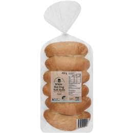 Woolworths Hot Dog Roll 6 Pack | Woolworths