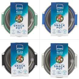 Smash Blue Stainless Steel Snack Pot 300mL - Designs may vary | Woolworths