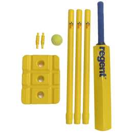 Regent Beach Cricket Ball/Bat/Wickets Set w/ Bag | Woolworths