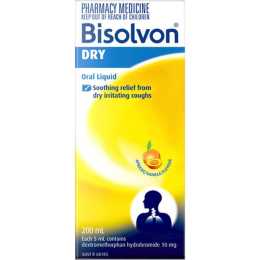 Bisolvon Dry Cough Liquid 200ml | Woolworths