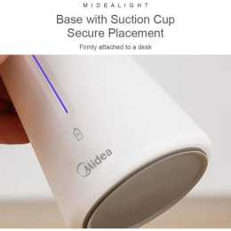 Midea LED 2 in 1 Makeup Mirror Table Light Up Lamp White | Woolworths