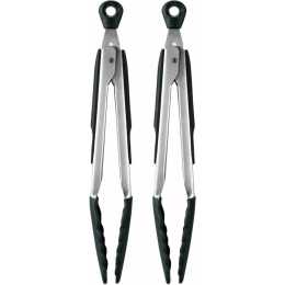 OXO Good Grips Kitchen Tongs With Silicone Head 9" / 23Cm | 2 Pack ...