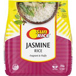 Sunrice Jasmine 2kg | Woolworths