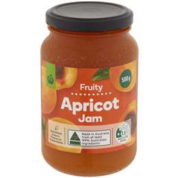 Woolworths Apricot Jam 500g | Woolworths