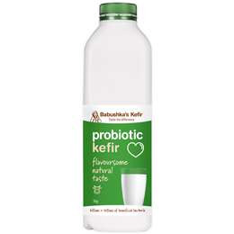 Babushka's Probiotic Kefir Natural 1kg | Woolworths