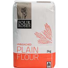 Four Roses Plain Flour 2kg | Woolworths