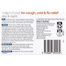 Help@hand Cough, Cold & Flu Soft Gel Caps 24 Pack | Woolworths
