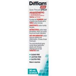 Difflam Plus Anaesthetic Spray 30ml | Woolworths