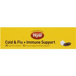 Nyal Advanced Cold & Flu & Immune Support 32 Pack | Woolworths