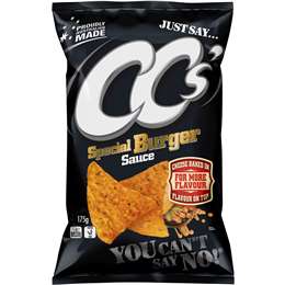 Cc's Special Burger Sauce Chips 175g | Woolworths