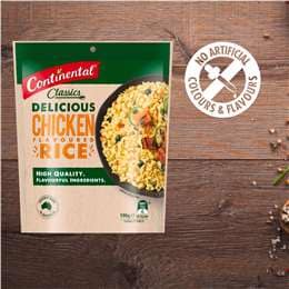 Continental Classics Chicken Rice 190g | Woolworths