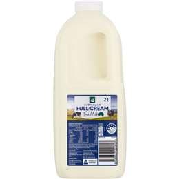 Woolworths Full Cream Milk 2l | Woolworths