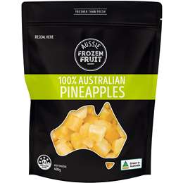 Aussie Frozen Fruit 100% Australian Pineapples 400g | Woolworths