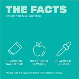 Swisse Kids Multi Gummies For Healthy Growth And Development 60 Pack ...