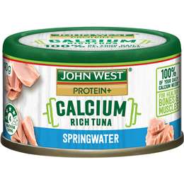 John West Calcium Rich Tuna Springwater 90g | Woolworths