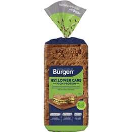 Burgen Lower Carb High Protein Sunflower & Linseed Bread Loaf 660g ...